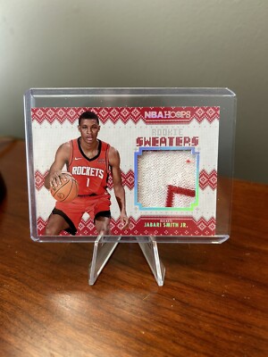 2022-23 Panini NBA Hoops Jabari Smith Jr. Rookie Sweaters RC #RS-JS ...