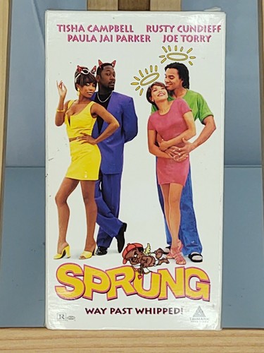 Vintage VHS SPRUNG 1994 Sprung Tisha Campbell Rusty Cundieff Paula Jay ...
