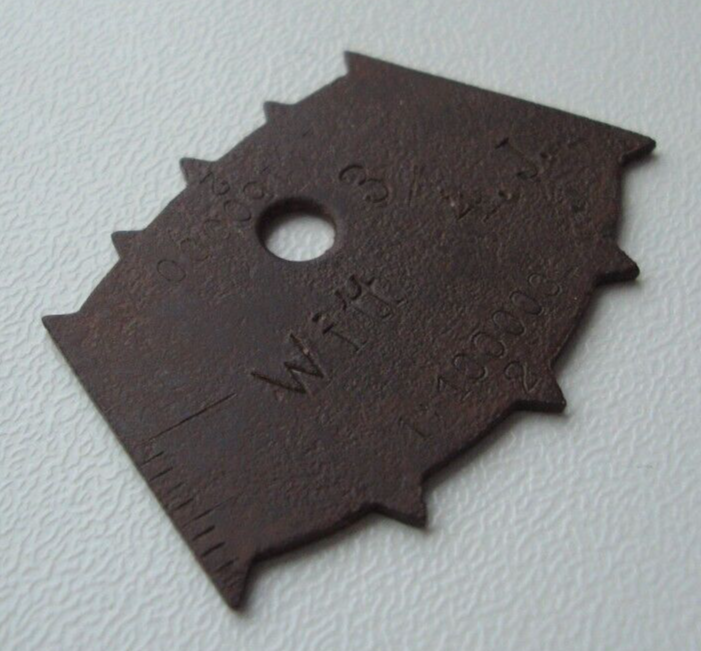 WW1 German Army Map Distance Measuring Instrument Signed Witt 3/4 J ...