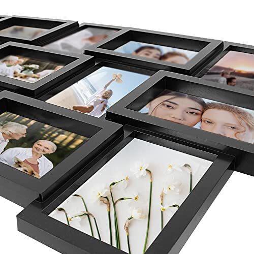 18 Openings Collage Picture Frames Multi Family Photo for Gallery ...