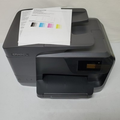 HP Officejet Pro 8715 Color Inkjet Printer NO INK 3k Pg Ct All-In-One ...
