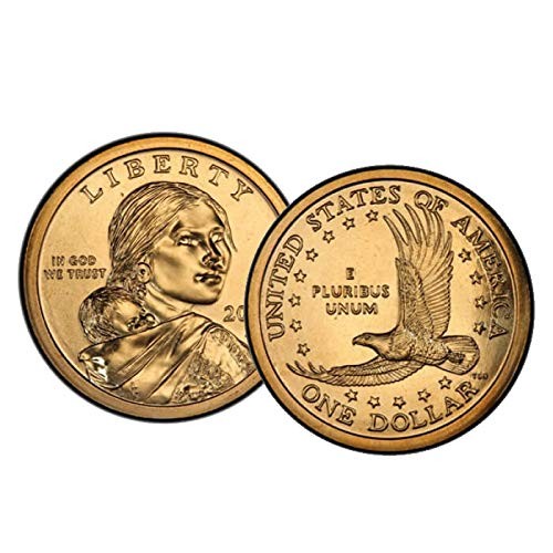 2000 P, D Native American (Sacagawea/Golden) Dollar 2 Coin Set ...
