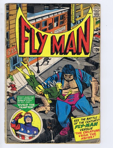 Flyman #34 Archie Pub 1965 | eBay