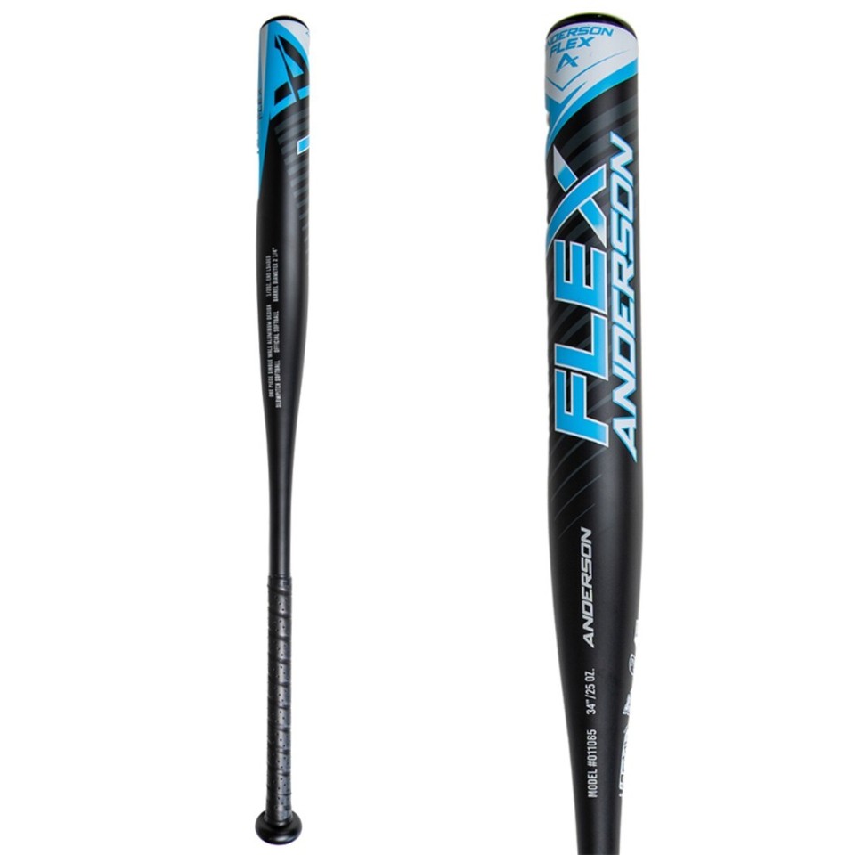 Anderson Flex Alloy One Piece Slowpitch Softball Bat Limited Edition ...