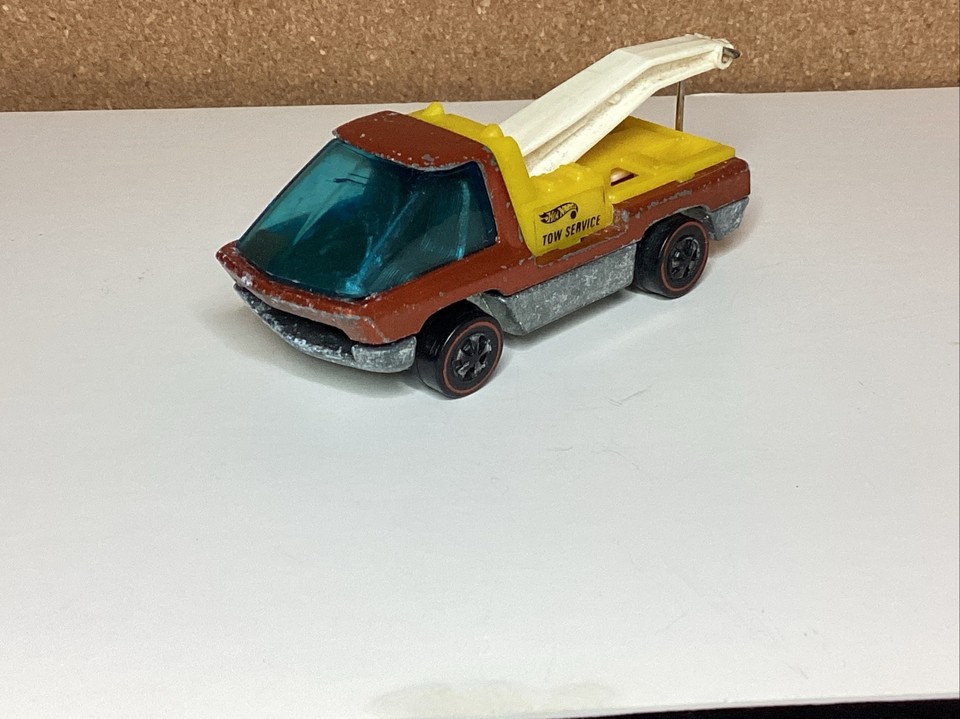 Vtg Lesney Matchbox 1969 Redline Hot Wheels Heavyweights Tow Service HK ...