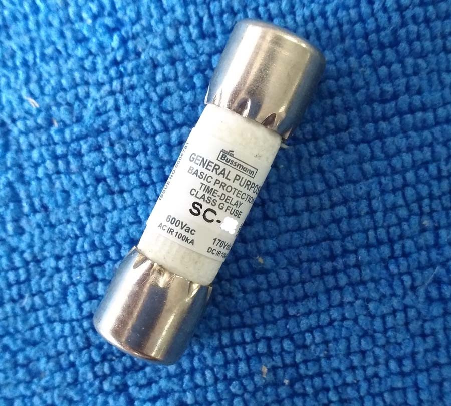 ORIGINAL Bussmann SC-20 SC20 (20 Amp) 600Vac TIME-DELAY CLASS G Fuse | eBay