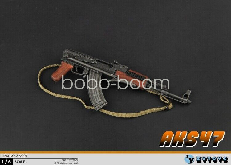 ZY TOYS 1/6 scale AKS-47 Assault Rifle Set Fit for 12" actIon figure | eBay