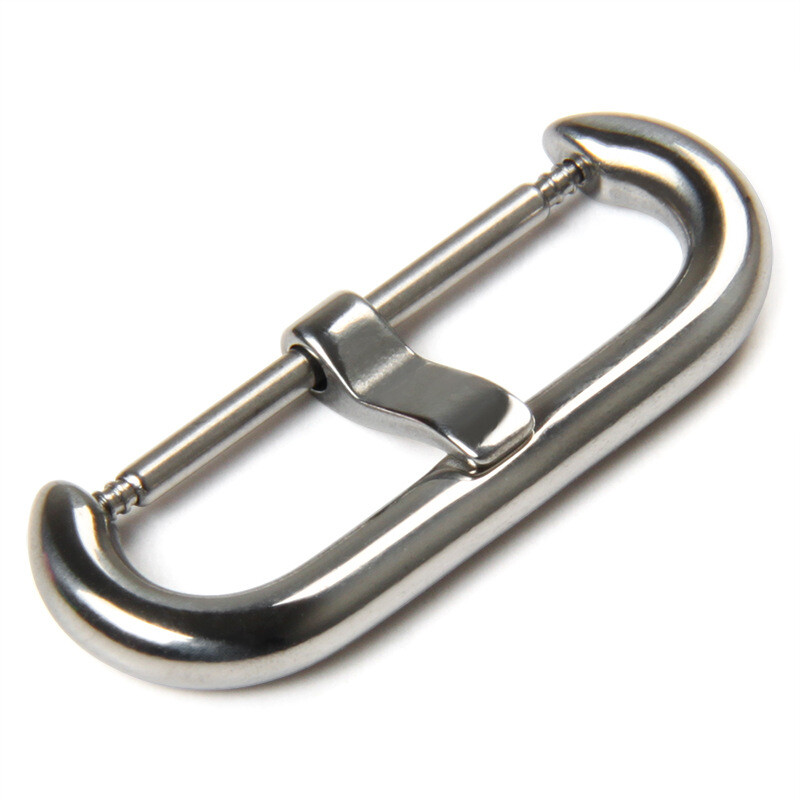 Quality Stainless Steel Watch Clasp Pin Buckle 16 18 20 22mm Fit Apple ...