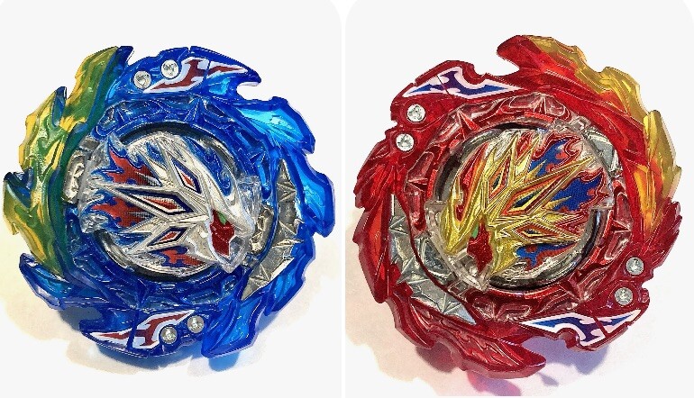 Takara Tomy Beyblade Burst B-203 Super Hyperion & King Helios / 2 Full ...