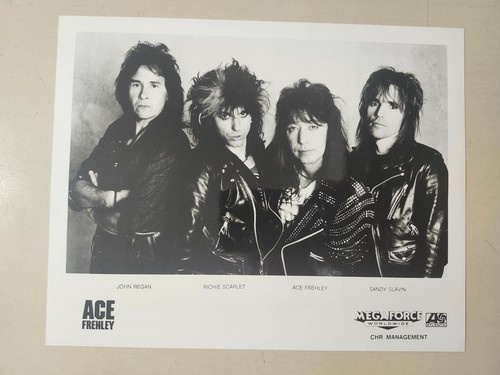 Ace Frehley SUPER RARE Megaforce Band Promotional 8x10 Richie Scarlet ...