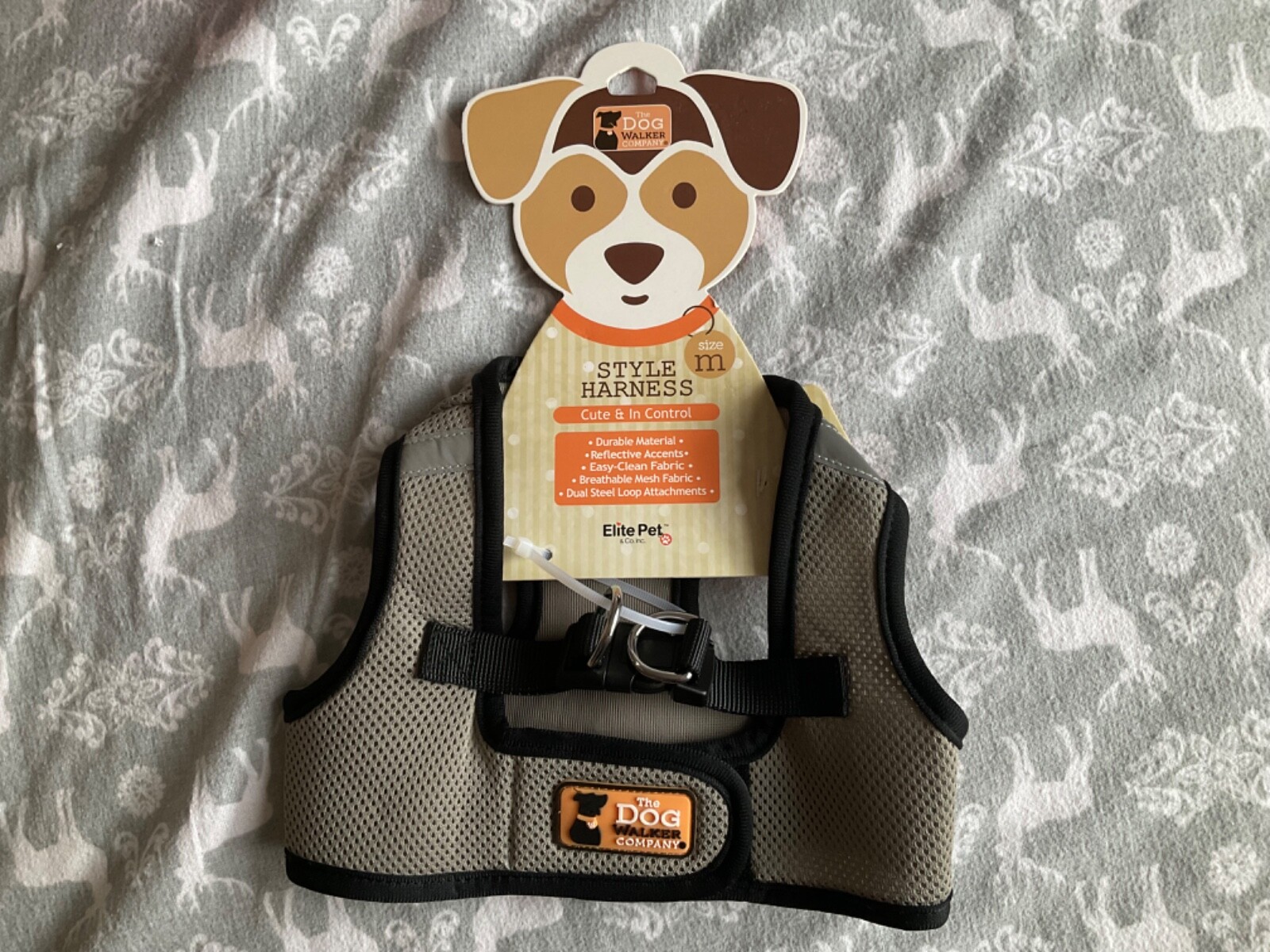THE DOG WALKER COMPANY MESH STYLE HARNESS PUPPY/DOG SMALL/MEDIUM PICK YOUR COLO | eBay