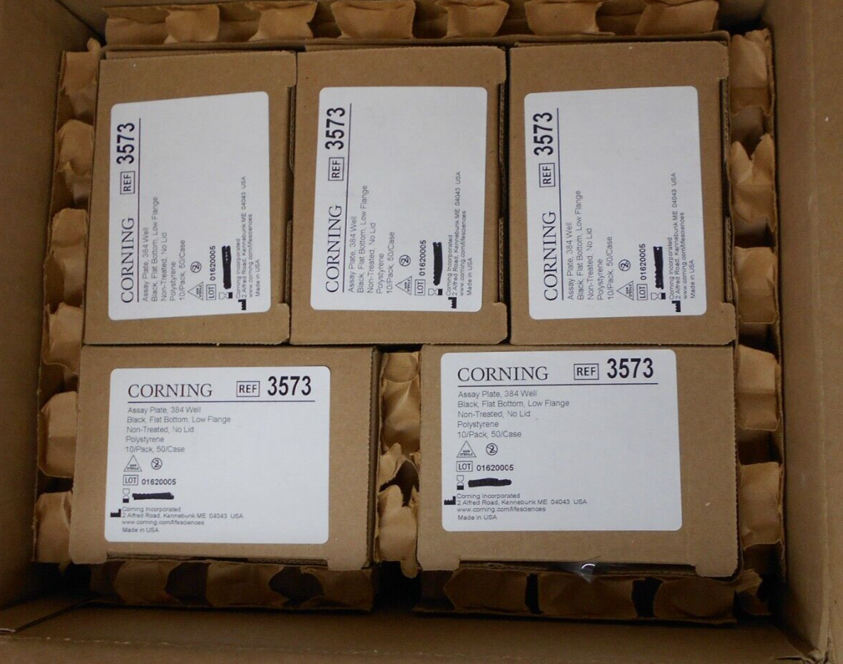 Corning Ref 3573 Assay Plate 384 Well 10/Pack 50/Case | eBay