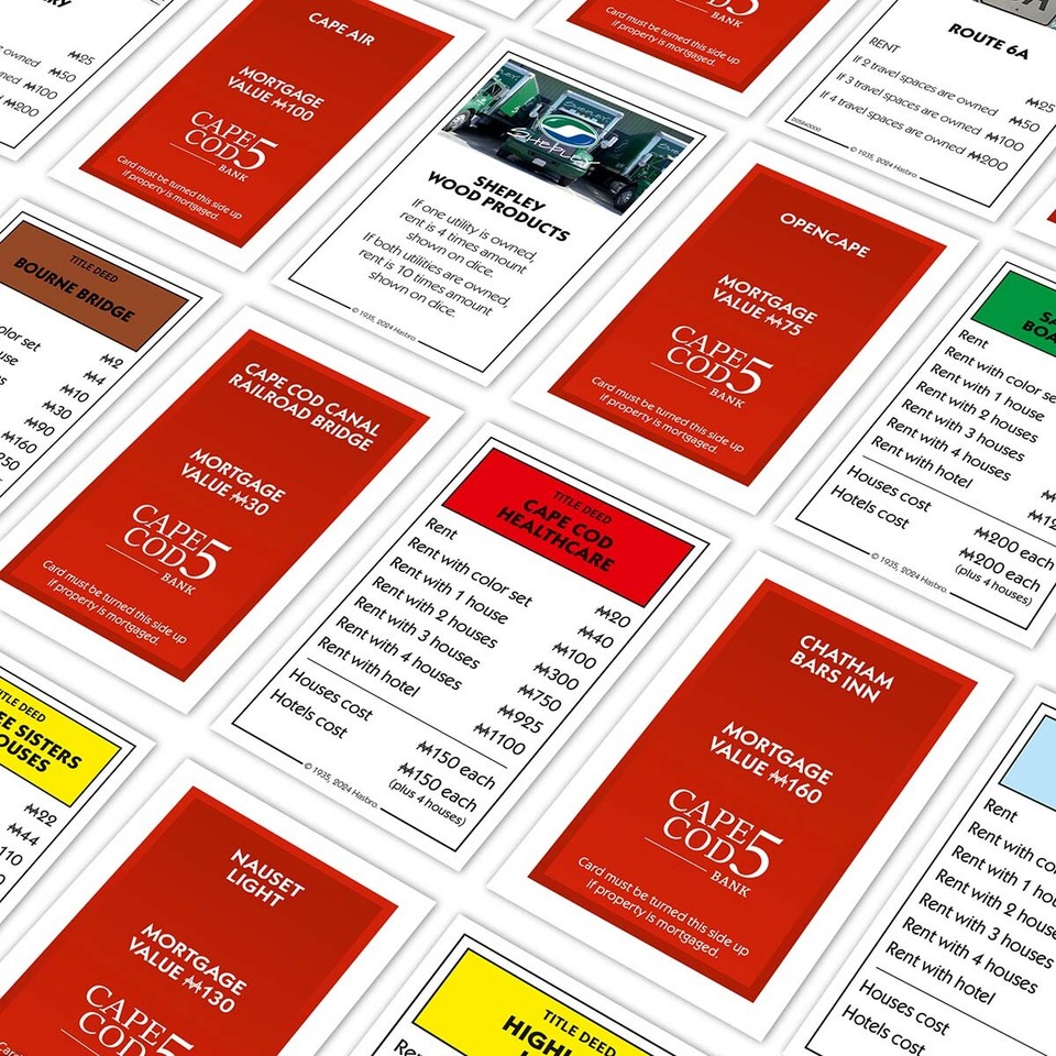 Cape Cod, MA Monopoly Board Game - New & Sealed | eBay