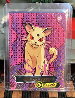 Dark Persian 53 2024 Blue Pokedex Card Vol3 Flash Edition #6 Limited ...