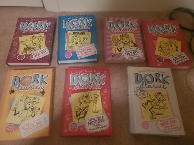 Dork Diaries complete series 1-6 set 1 2 3 4 5 6 8 HB lot GOOD | eBay