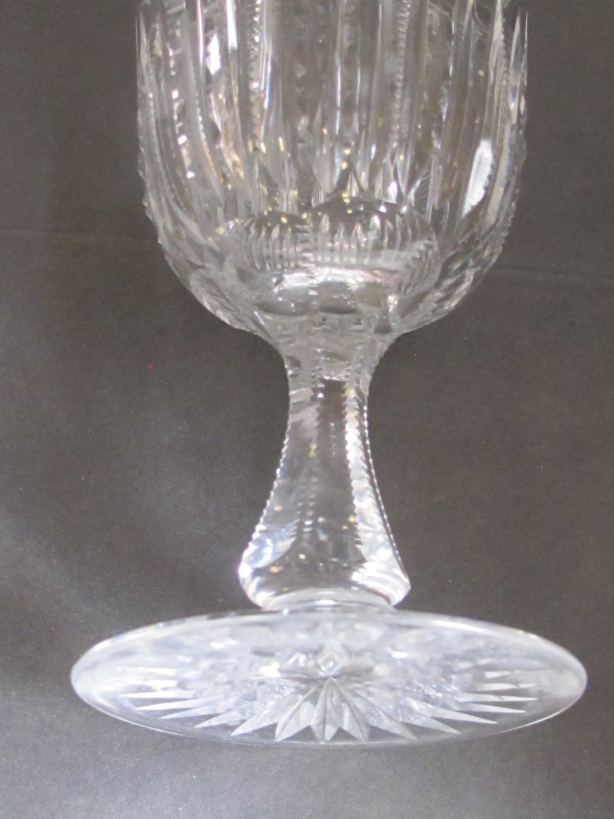 Sinclaire ABP cut glass Goblet | eBay