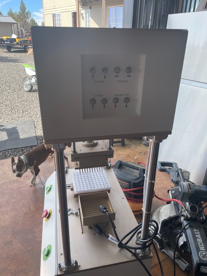 The 710Shark Oil Filling Machine Fill Seal 710 Shark by Convectium | eBay