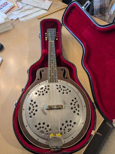 Vintage 1930's Dobro Mandolin Resonator With Case | eBay