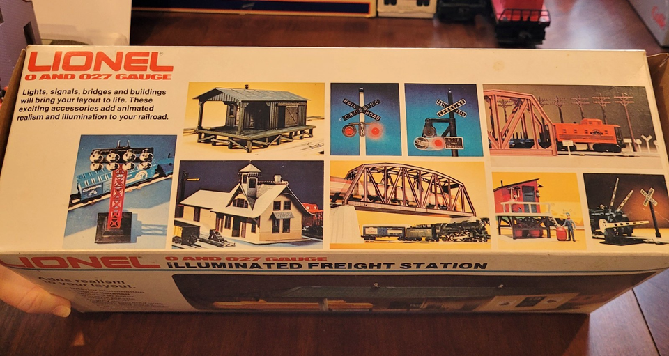 Lionel Trains Display - Illuminated Freight Station - O Gauge - 6-2129 ...