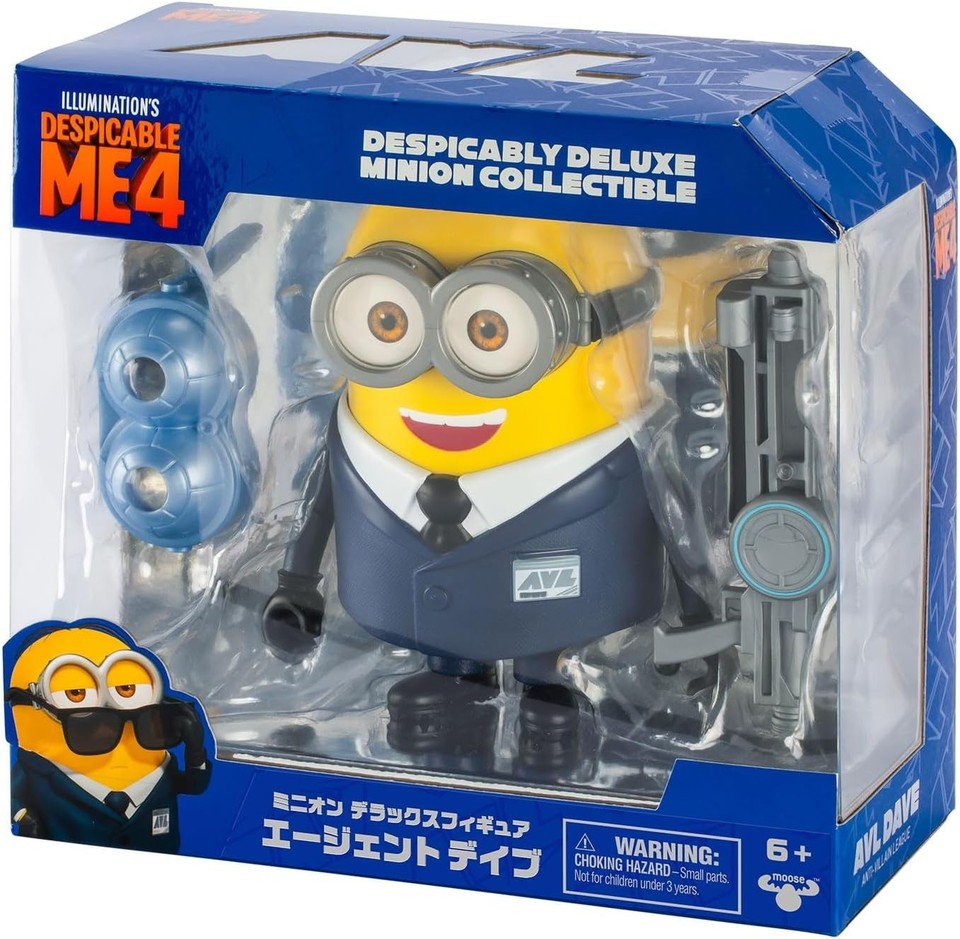 Minions Despicable Me 4 Despicably Deluxe Collectible 5.5 inch AVL ...