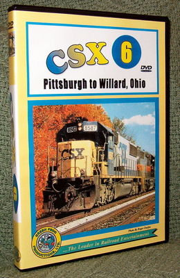 20045 TRAIN VIDEO DVD "CSX VOL. 6 PITTSBURG TO WILLARD" | eBay