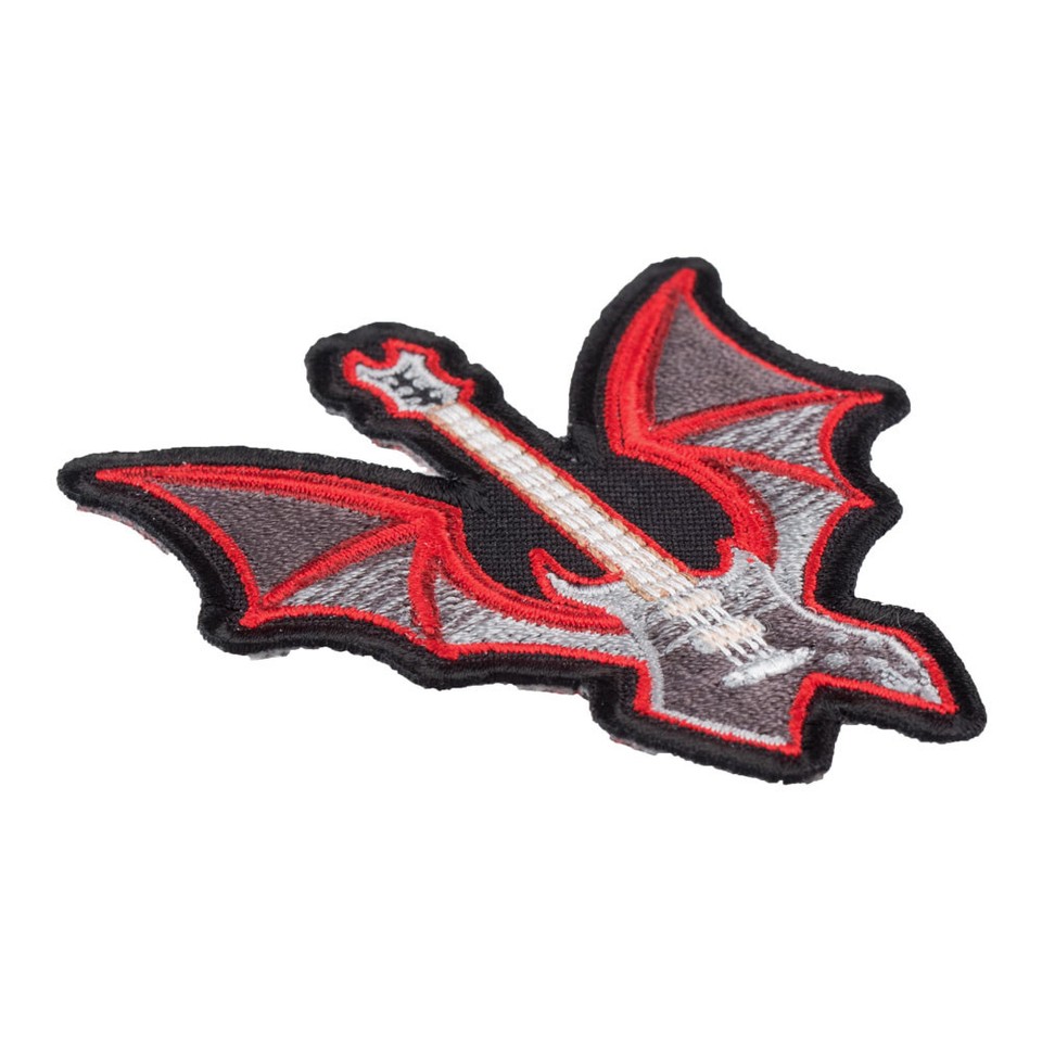 Bat-Winged Goth Bass Guitar Patch, Musical Instruments Patches | eBay