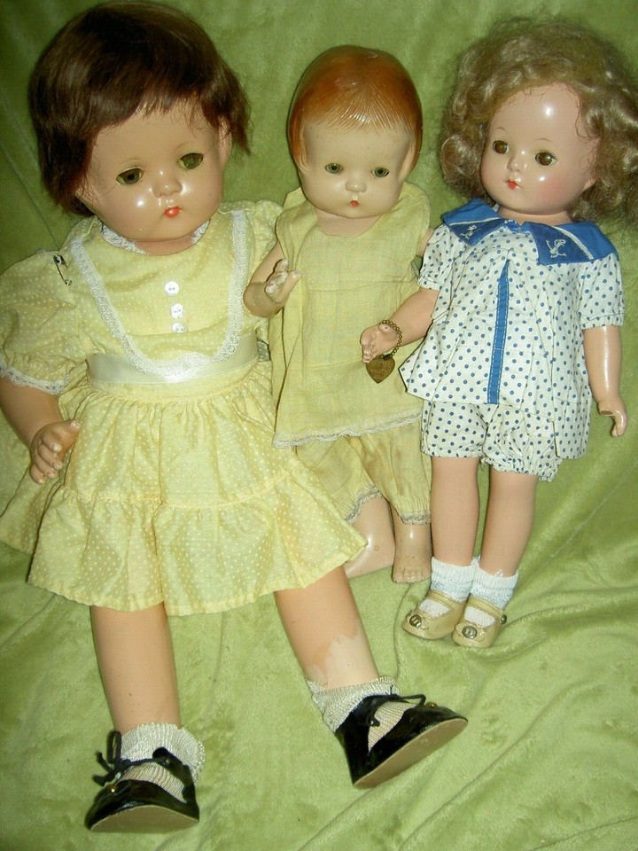 Outstanding 19" tall, compo Effanbee PATSY ANN doll 1932 & book ALL ...