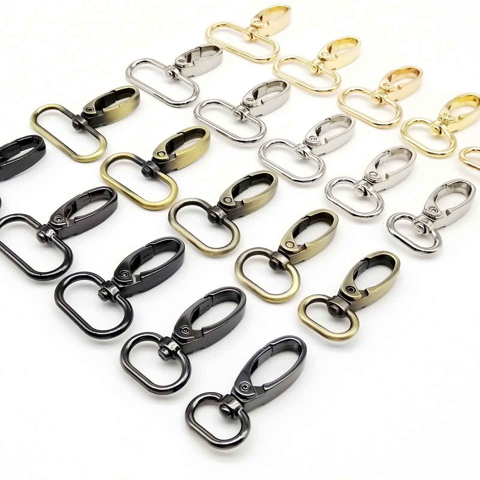 Swivel Hand Bag Shoulder Strap Belt Dog Chain Clasp Clip Buckle Trigger ...