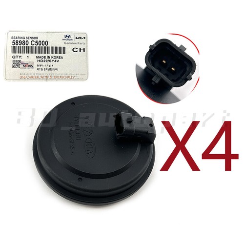 4PCS Rear ABS Wheel Speed Sensor for 2015-2021 Kia Sorento 2WD # 58980 ...