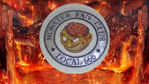 Monster Madballs Game Fan Club Member Patch Button Pin Bash Brain ...