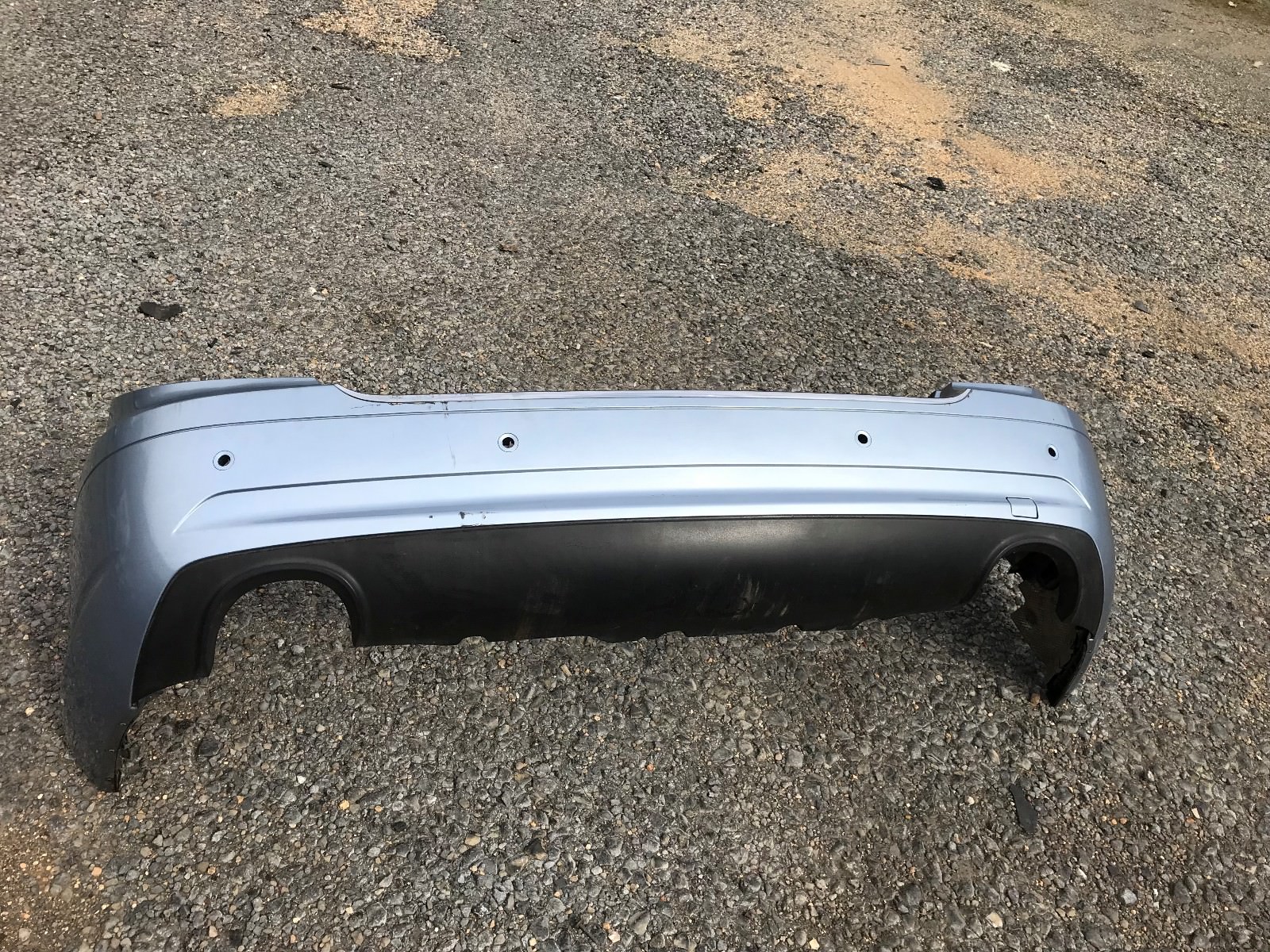 OEM MERCEDES BENZ W251 R500 R350 R320 06-09 REAR BACK BUMPER COVER BLUE ...