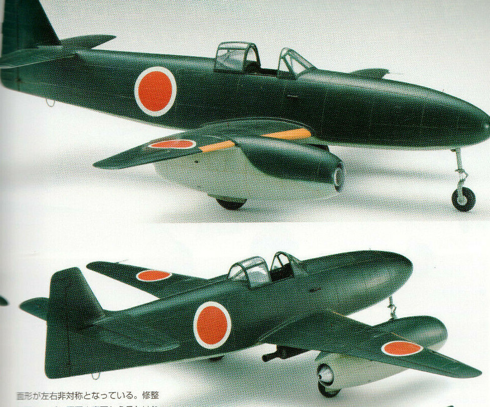 IMPERIAL JAPANESE NAVY EXPERIMENTAL AIRCRAFT Kyushu J7W1 SHINDEN MODEL ...