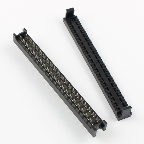 2Pcs 2.54mm Pitch 2x20 Pin 40 Pin Male Header FD IDC Cable Transition ...