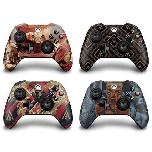 ASSASSIN'S CREED ODYSSEY ARTWORK VINYL SKIN DECAL FOR XBOX ONE S / X ...