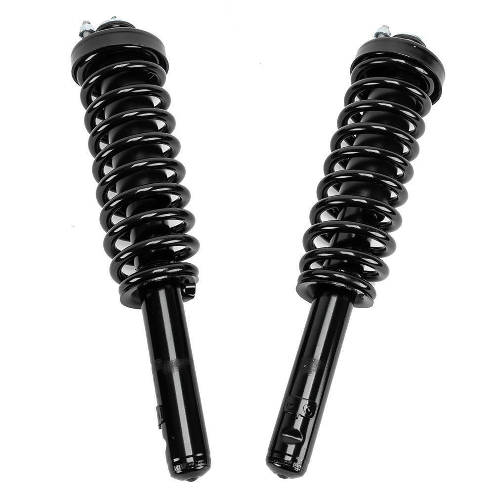 Pair Front Complete Struts Coil Spring Assemblies For 1997 2001 Honda