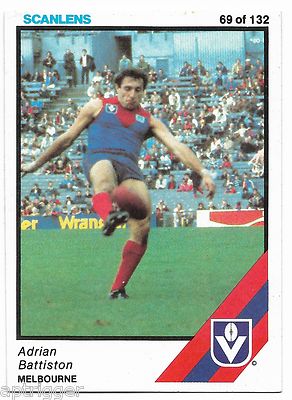 1984 Scanlens (69) Adrian BATTISTON Melbourne Near Mint # | eBay Australia