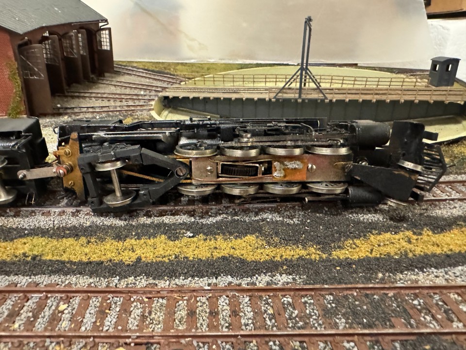 BALTIMORE & OHIO 2-8-2 Q4b CUSTOM KITBASH HO SCALE LOCOMOTIVE VINTAGE ...