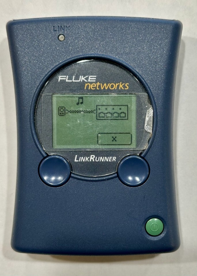 Fluke LinkRunner Tester Kit w/ IntelliTone Probe, Remotes, Wiremap ...