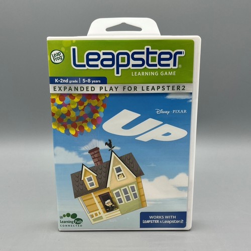 Leap Frog Leapster Learning Game Disney Pixar Up K-2nd Grade 5-8 Years ...