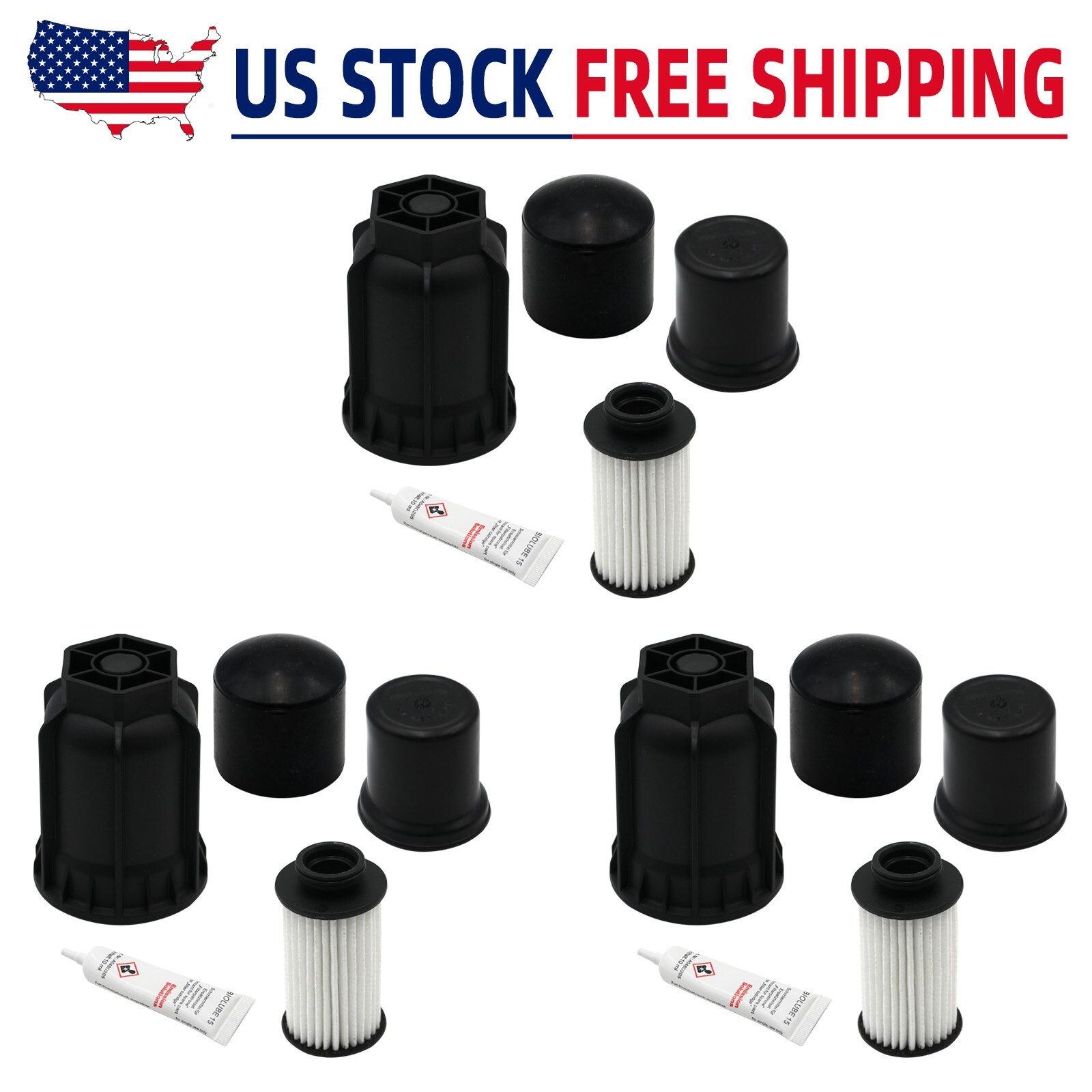 3x UF106 A0001421089 Filter Kit Fits For Freightliner Mercedes Benz ...