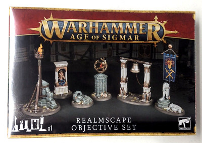 Warhammer 40k: Age of Sigmar - REALMSCAPE Objective Set - Sealed New | eBay