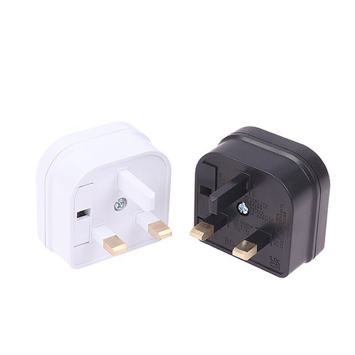 European Euro Eu 2 Pin To Uk 3 Pin Power Socket Travel Converter Power ...