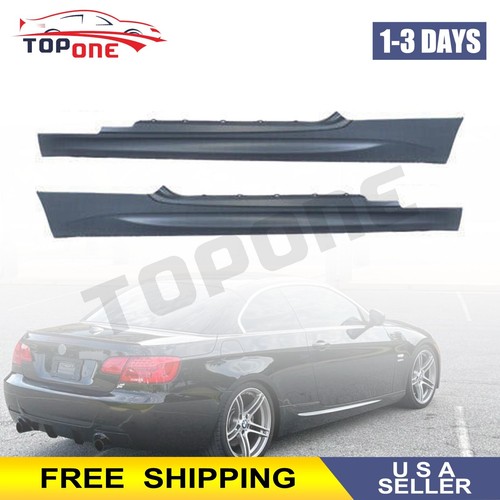 Side Skirts Extension Panels Left Right For 07-13 BMW E92 E93 3-Series ...