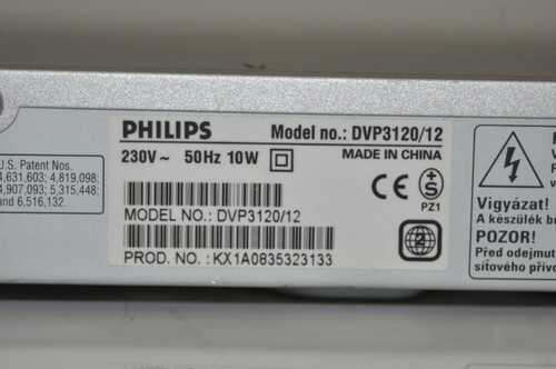 Philips DVP3120 DVD Player DVD Spieler Scart --- - ohne Fernbedienung ...