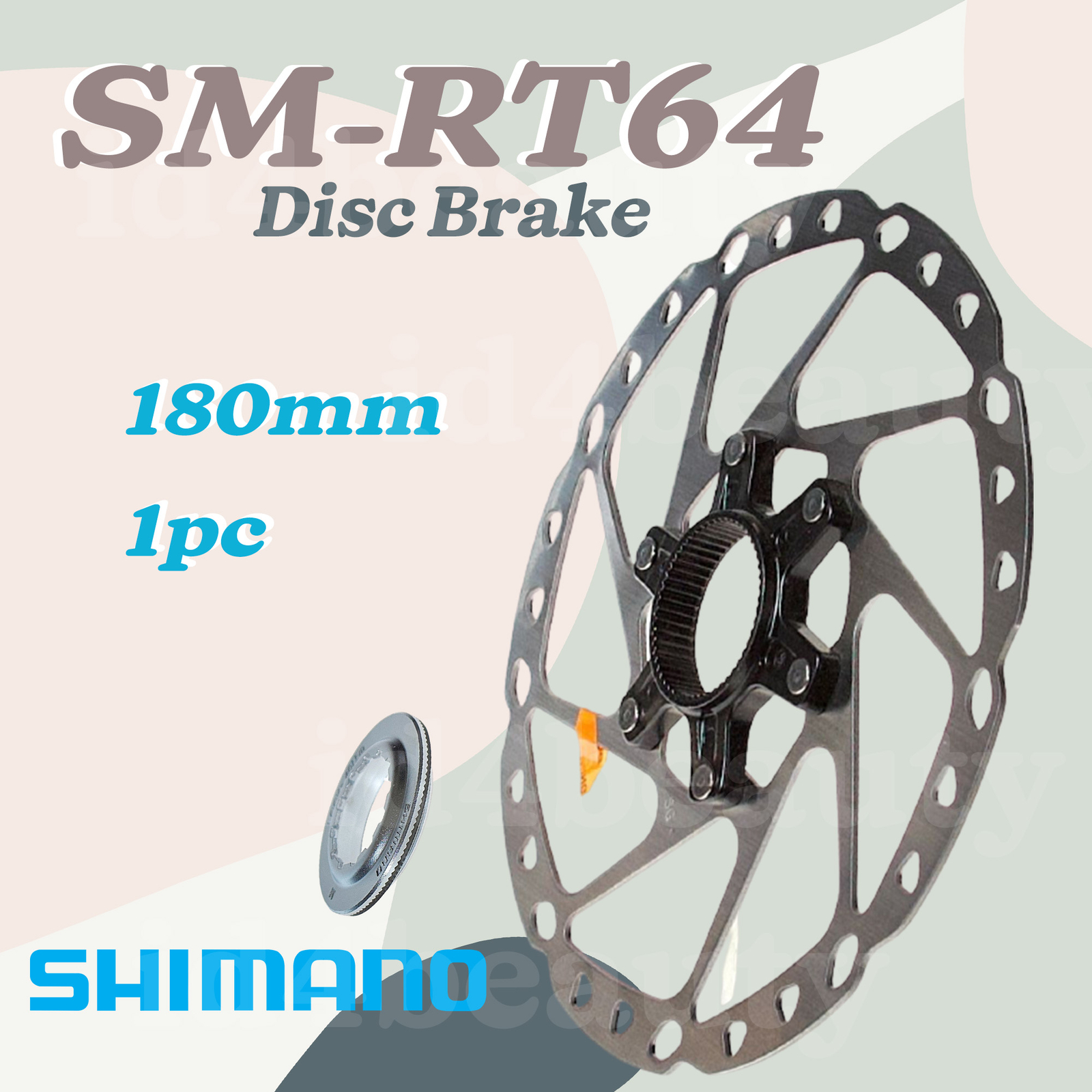 Shimano SM-RT64 Center Lock Disc Brake Rotor 180mm OEM NEW | eBay