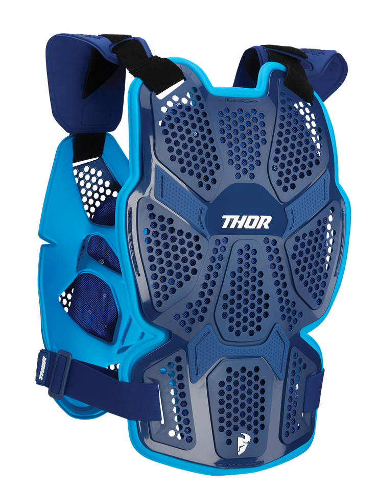 Thor 2025 Motocross Chest Protector Guard Sentil Pro Blue MX Enduro ATV ...