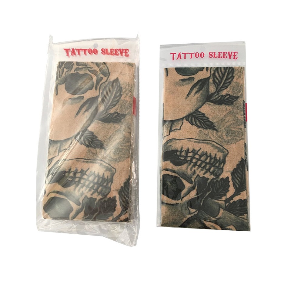 6 Pcs Temporary Fake Slip On Tattoo Arm Sleeves Kit Colletion Unisex ...