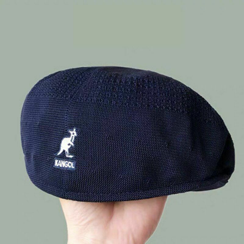 Kangol Breathable Beret Hat Summer Newsboy Woven Flat Caps Casual Men ...