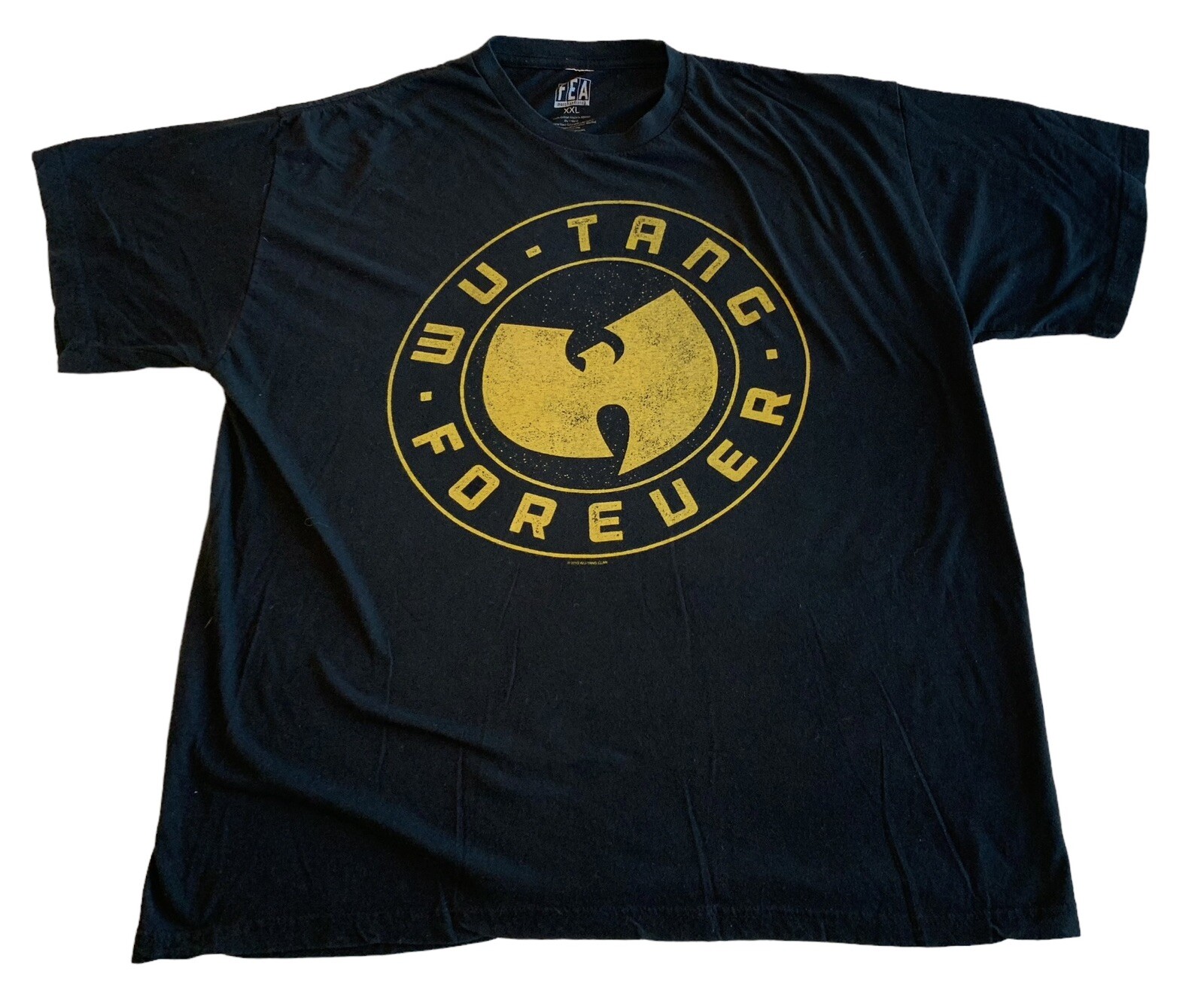 Wu Tang Forever Wu Tang Clan FEA Merchandise Black Graphic T-Shirt Mens ...