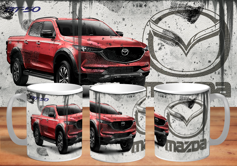 One pc 11oz Ceramic Coffee Mug - Mazda BT-50 | eBay Australia